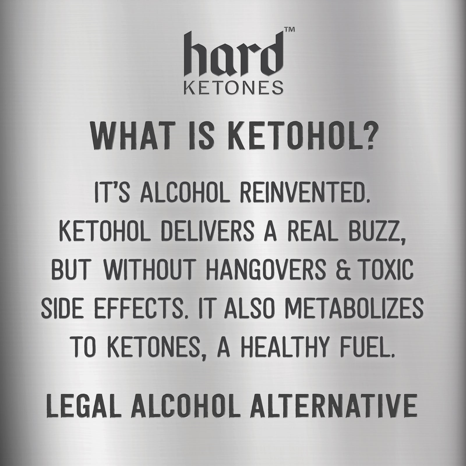 Hard Ketones with Ketohol, Alcohol Alternative & Real Buzz.